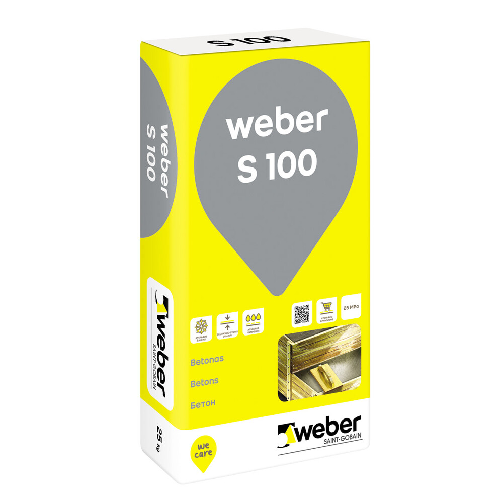 weber S 100 - sausais betons | Weber