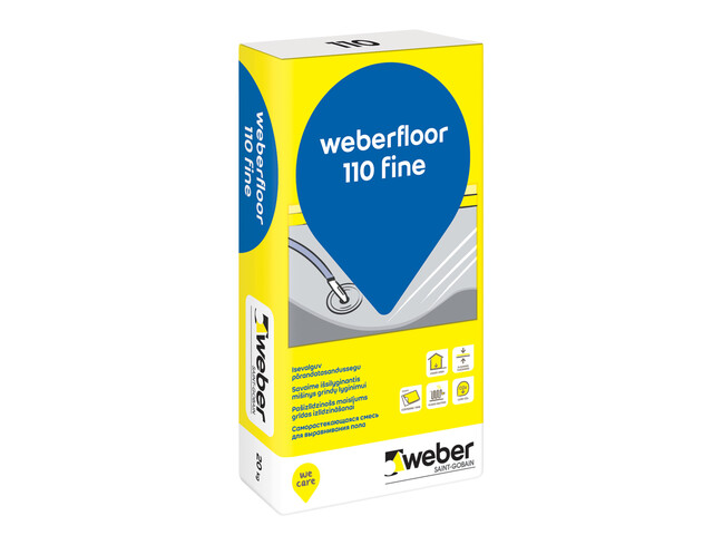 weberfloor 110 Fine - grīdas līdzinātājs | Weber