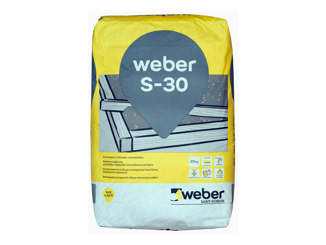 weber S 30 - ātri cietējošs betons | Weber