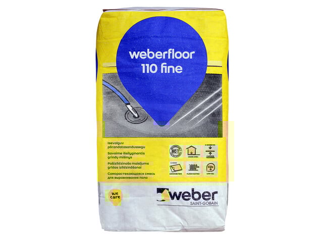 weberfloor 110 Fine - grīdas līdzinātājs | Weber