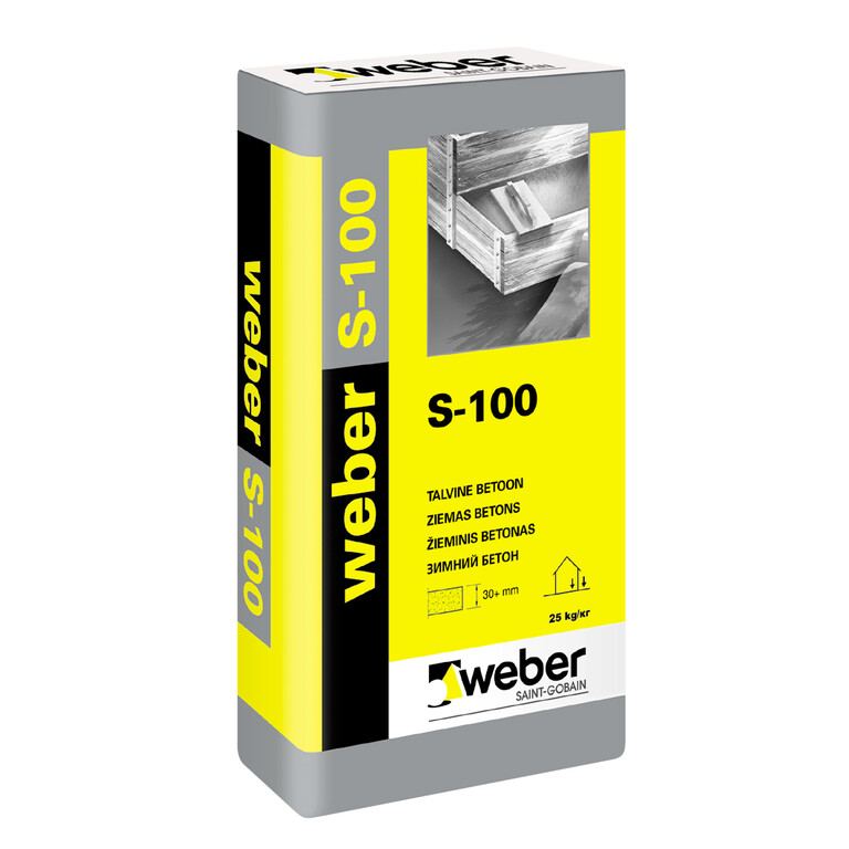 weber S-100 W - sausais ziemas betons| Weber