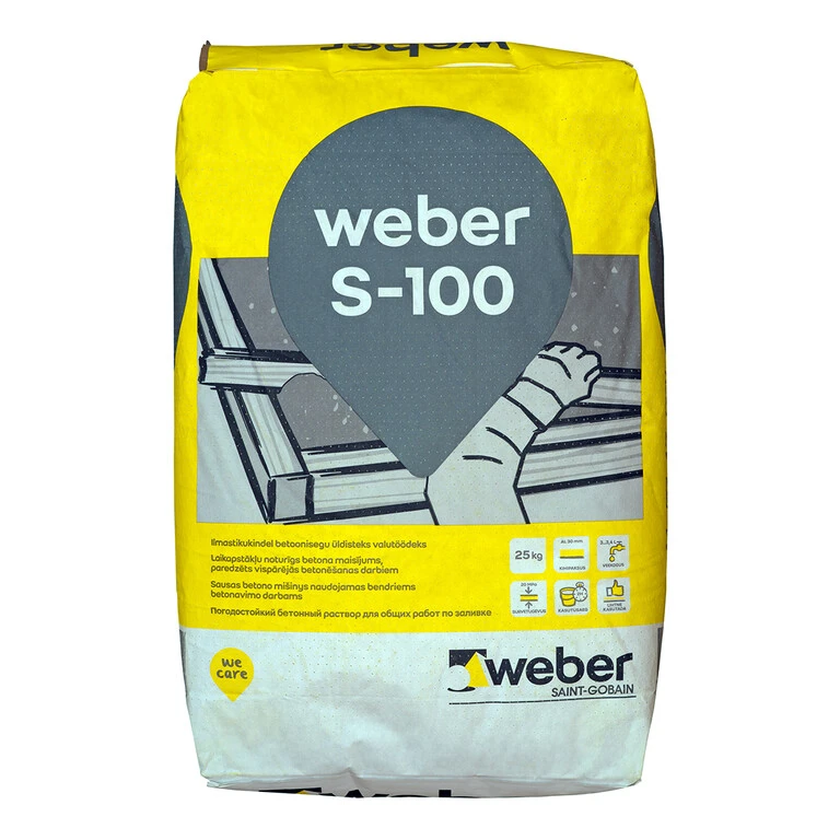 weber S 100 - sausais betons | Weber